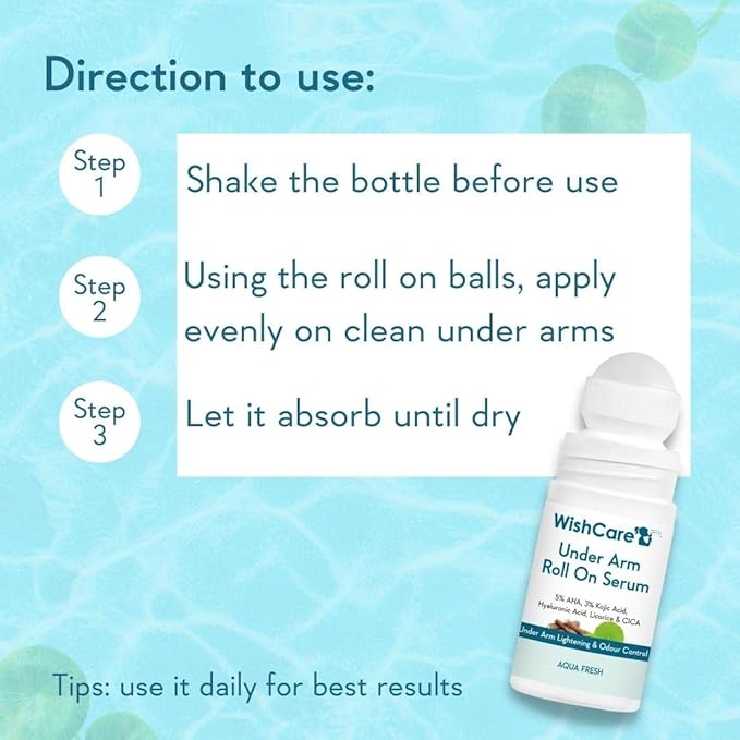WISHCARE Under Arm Roll On Serum 50ML - Peacock.lk - Sri Lanka’s top ...