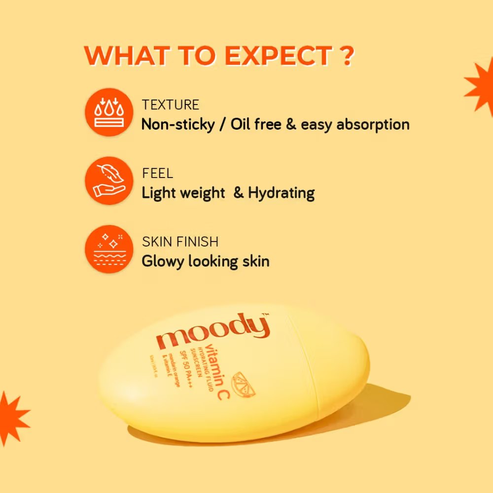 MOODY Vitamin C Sunscreen With SPF 50 PA+++ 50ML - Peacock.lk - Sri ...